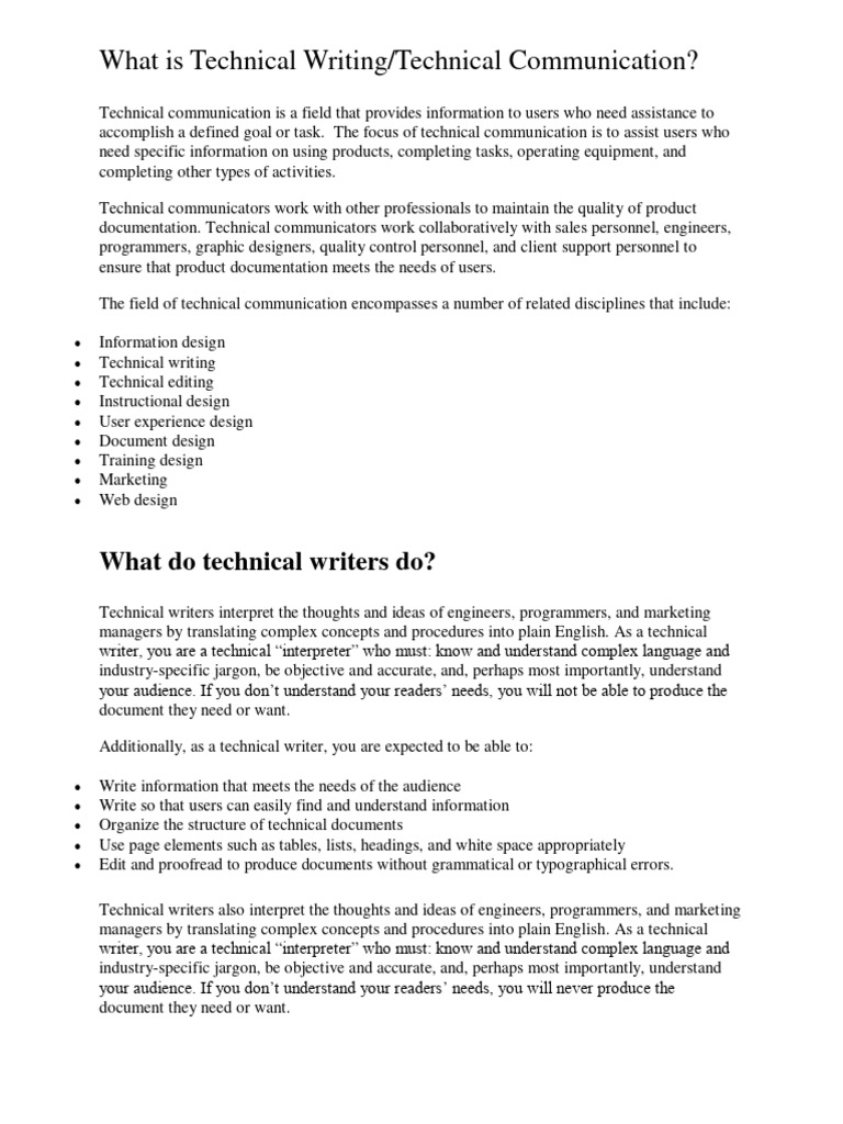 FYCS-IT Technical Writing Unit 1 | Download Free PDF | Technical Communication | Software ...