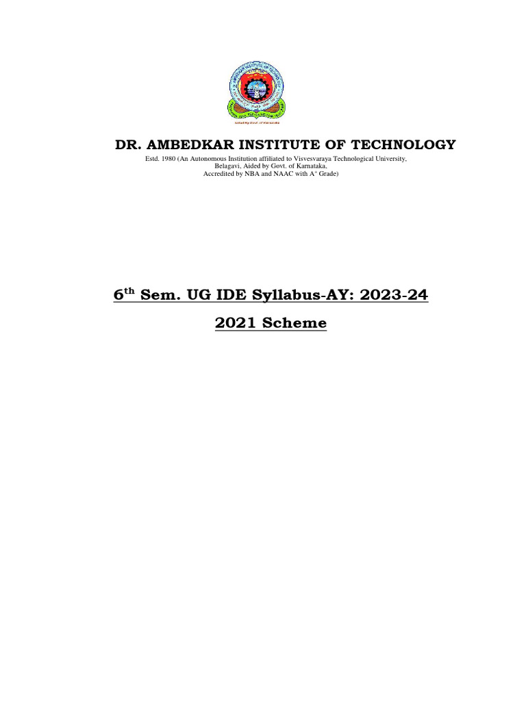 Urban Transport Planning Syllabus 2023-24 | PDF | Method (Computer ...
