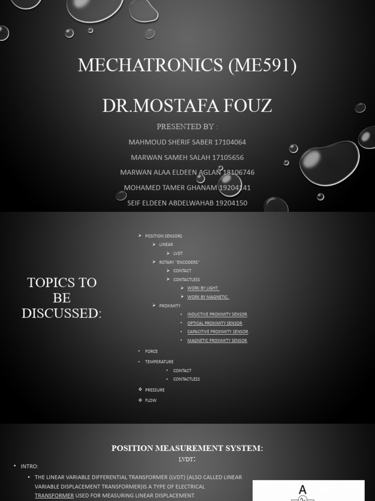 mecha presentation | PDF | Electrical Components | Metrology