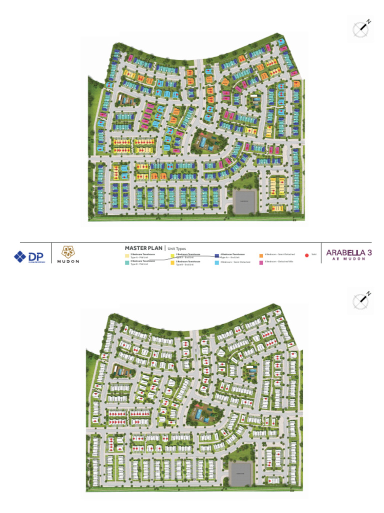 Arabella 3 Masterplan | PDF | Bedroom | Houses