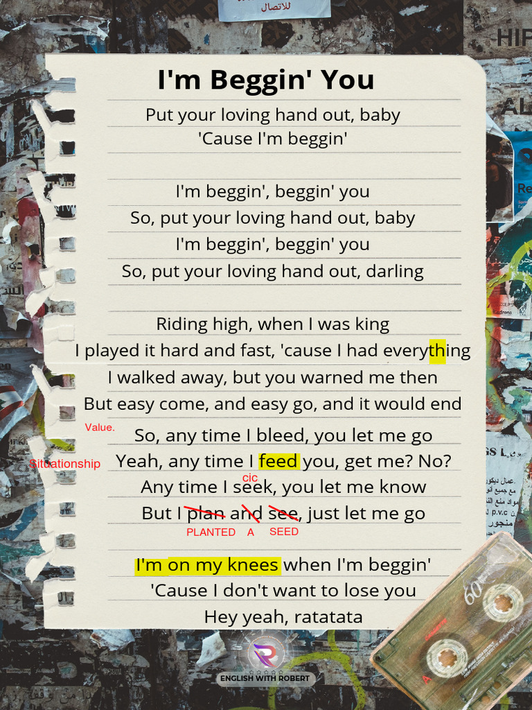 I M Beggin Måneskin Pdf