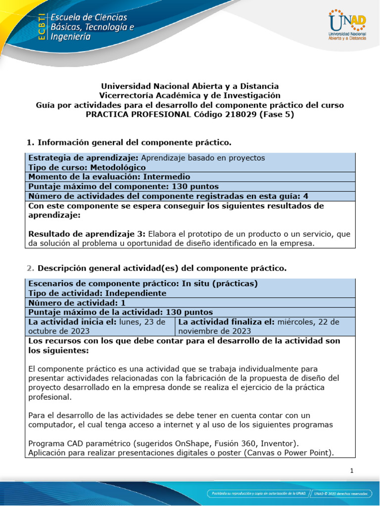 Guia para El Desarrollo Del Componente Práctico - Fase 4. Componente Práctico | Descargar gratis ...
