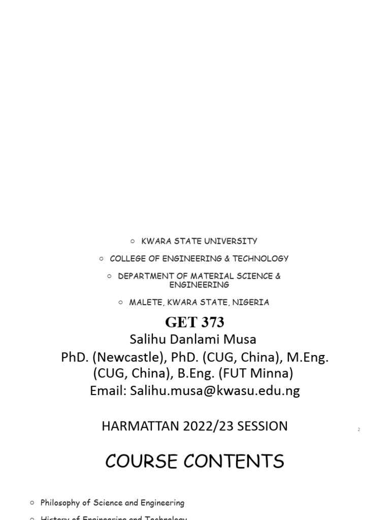 Lecture 1 Introduction Engineering | PDF | Engineering | Science Lecture 1 Introduction Engineering | PDF | Engineering | Science