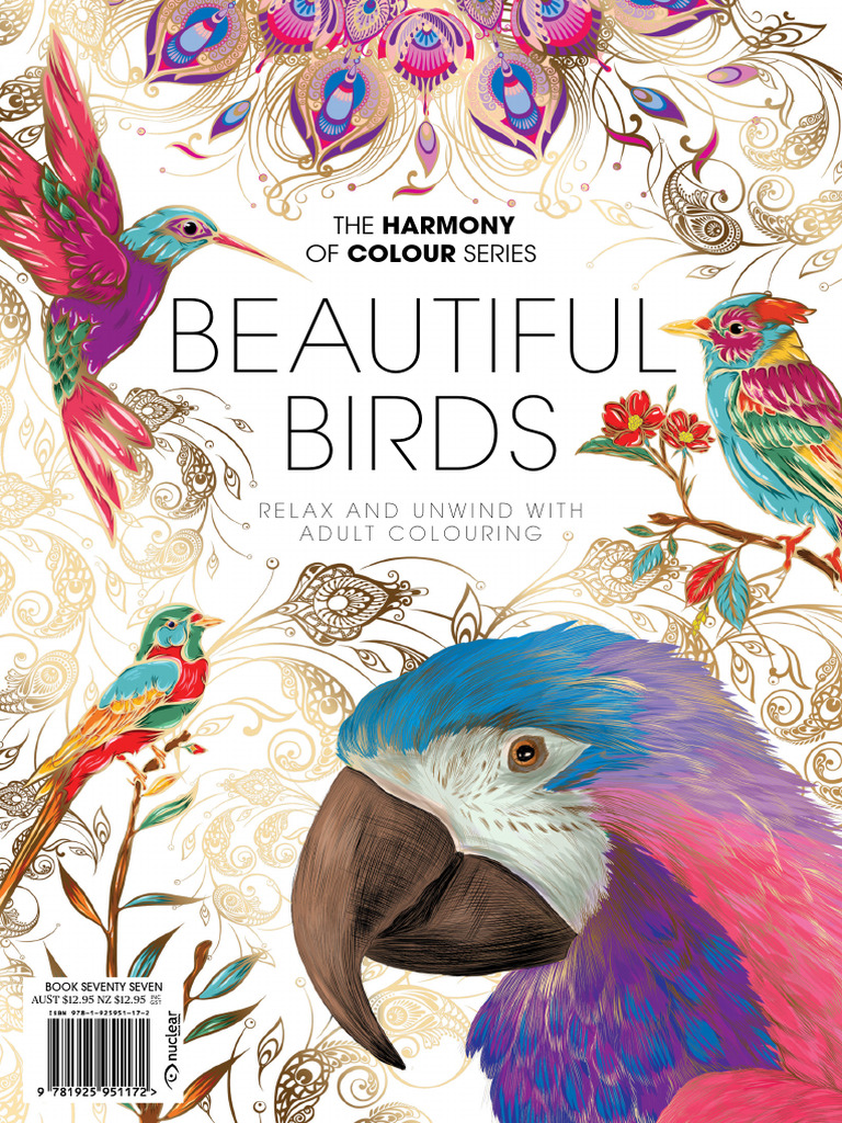 Beautiful Birds: A Colouring Journey | PDF | Birds