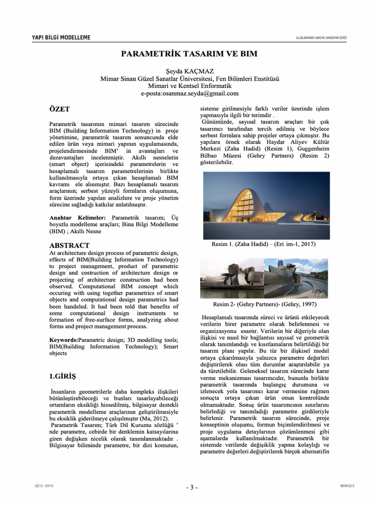 Parametrik Tasar__m Ve BIM[ | PDF