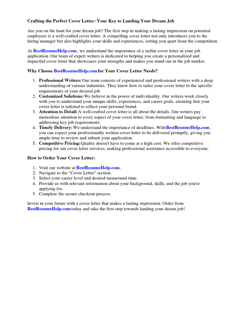 Sample Cover Letter Job Application Download | PDF | Résumé | Sampling ...
