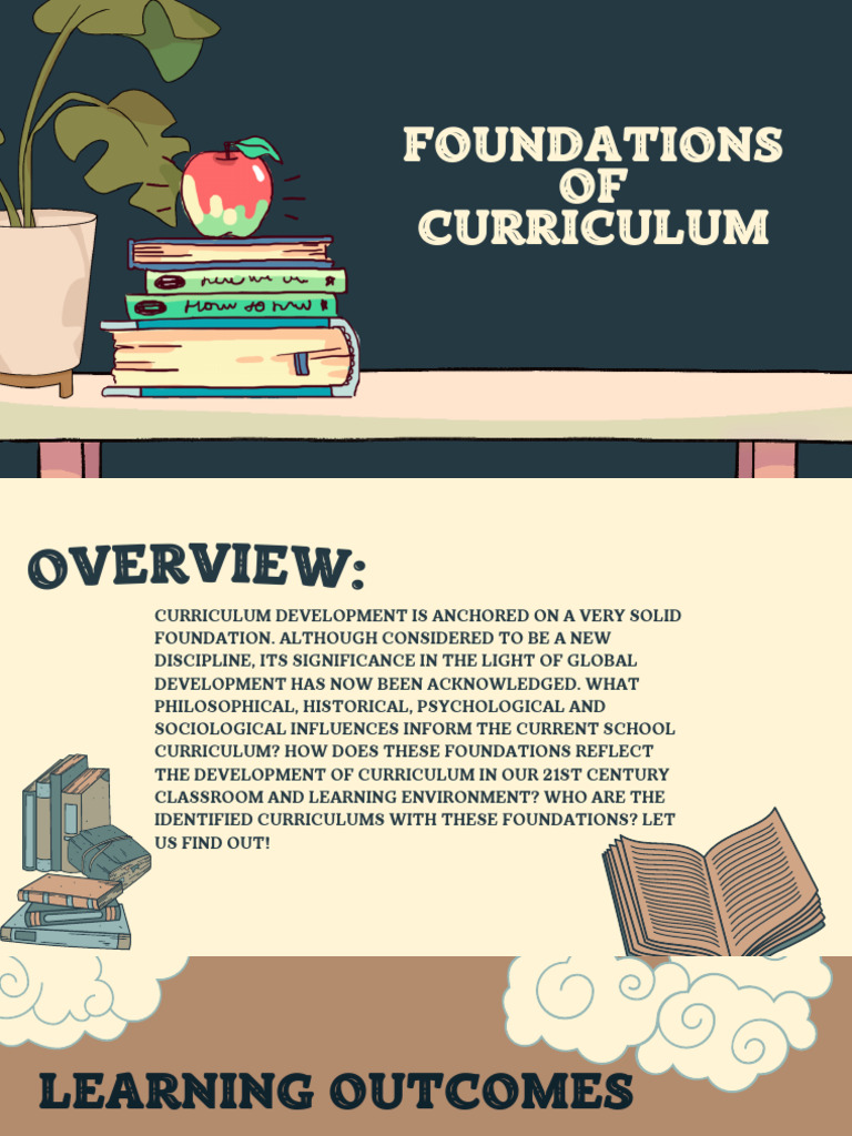 Foundation of Curriculum | PDF | Curriculum | Learning