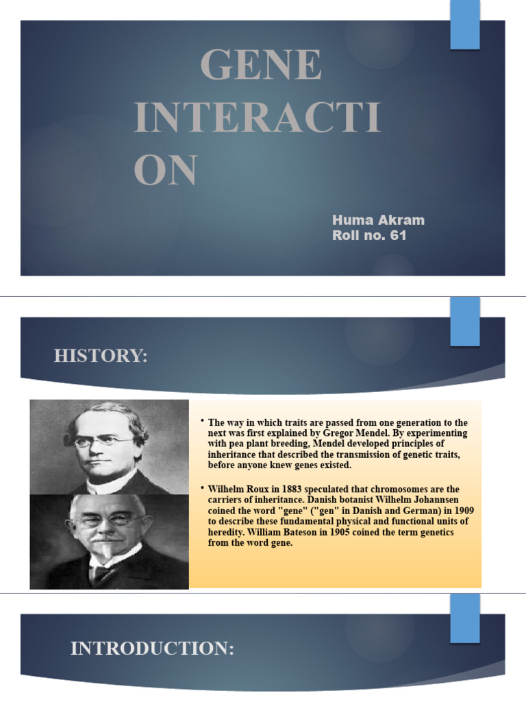 Gene Interaction and Mendel's Laws | PDF | Dominance (Genetics) | Allele