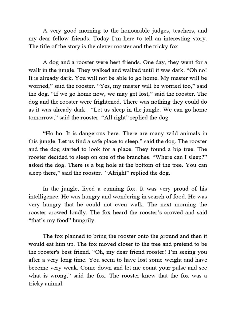 Storytelling Script | PDF