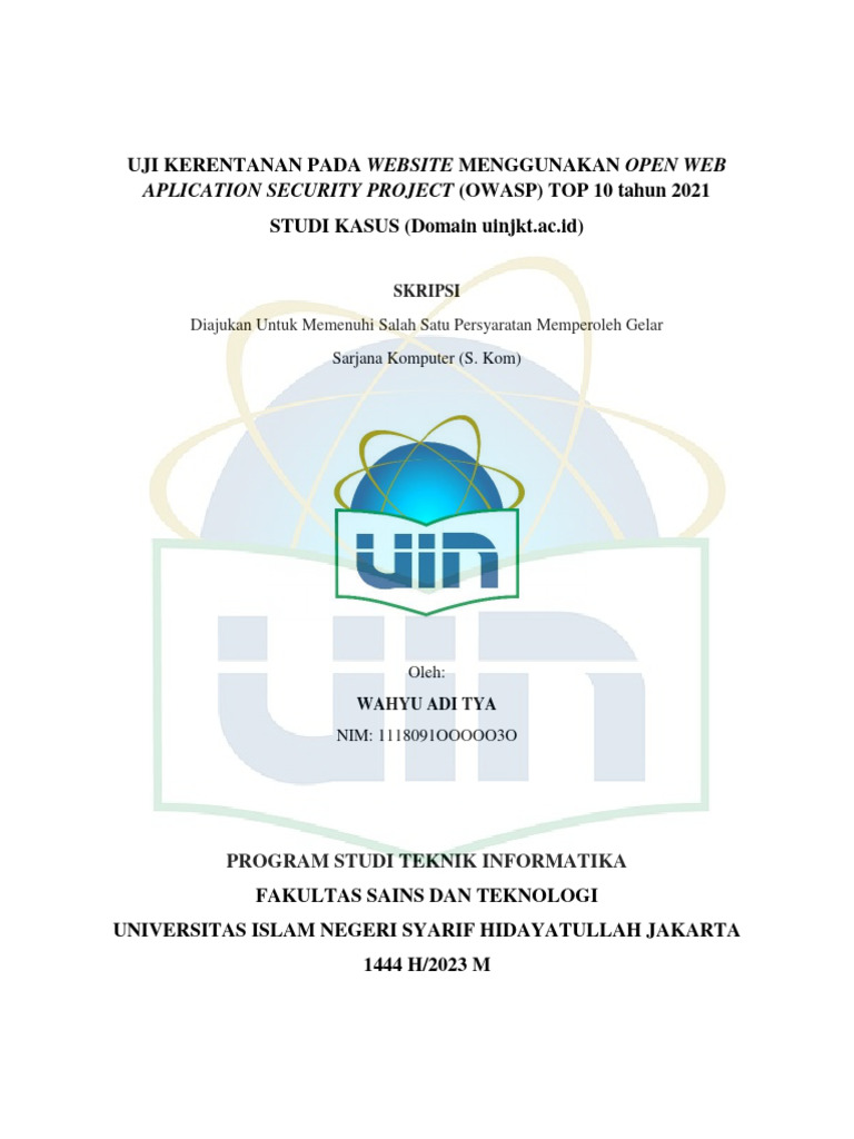 Wahyu Adi Tya-Fst | PDF