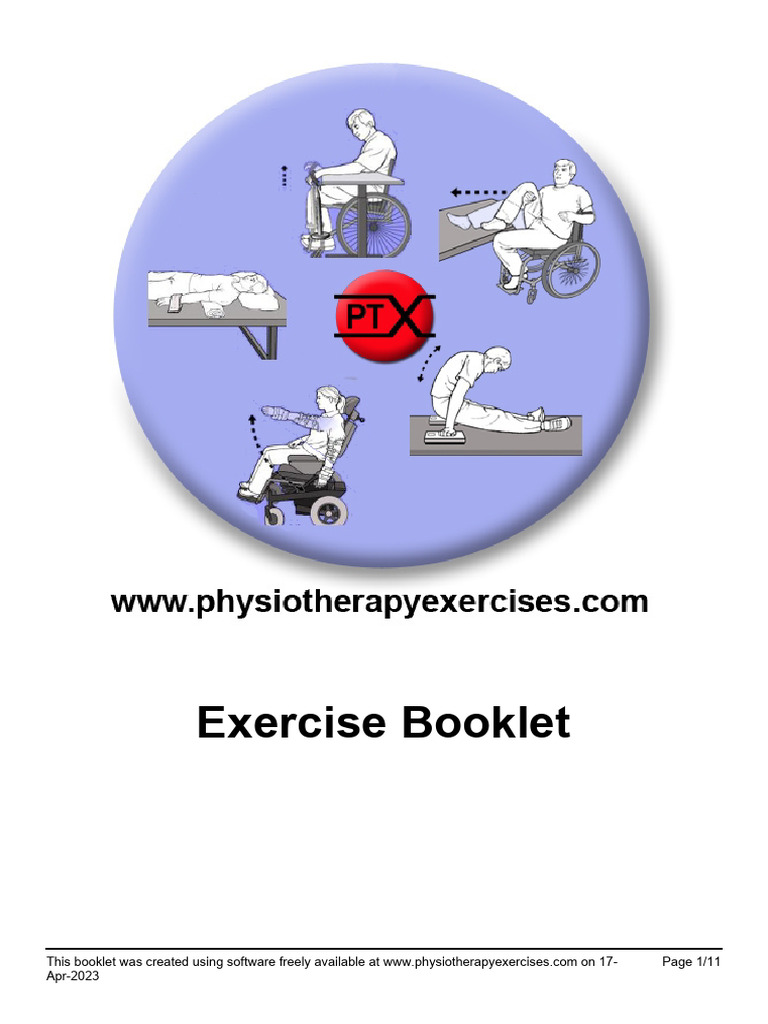 Physiotherapy Exercises | Download Free PDF | Anatomical Terms Of ...
