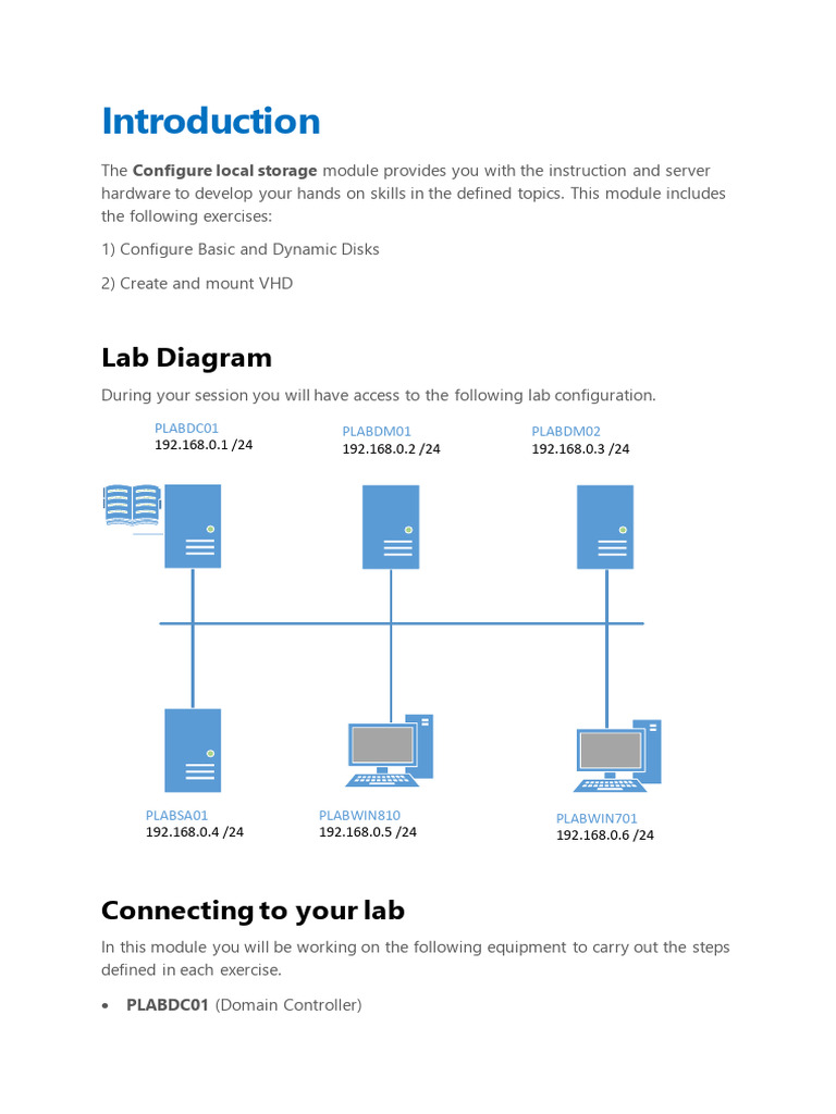 01-70-410 - Configure Local Storage | PDF | Online And Offline | Software