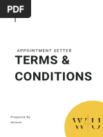 Appointment Setters Contract | PDF | Credit Card | Payments