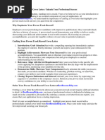 Letter Explaining Criminal History to Employers | PDF | Criminal Record ...
