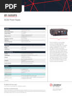 L3Harris Rf-5833H Series: 150 Watt HF/VHF Power Amplifiers | PDF ...