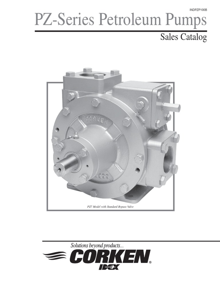 Corken PZ10 Detail Sales Catalog | PDF | Pump | Valve