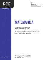Matematik Med Hjælpemidler Maj 20 | PDF
