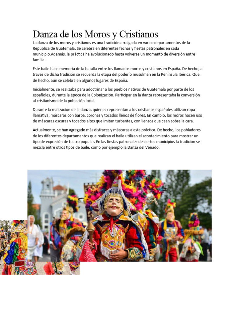 Danza Moros y Cristianos Guatemala | PDF