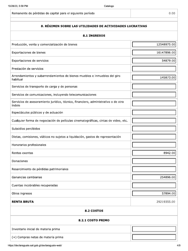 Solución Caso I | PDF