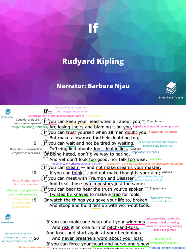 If by Rudyard Kipling | PDF