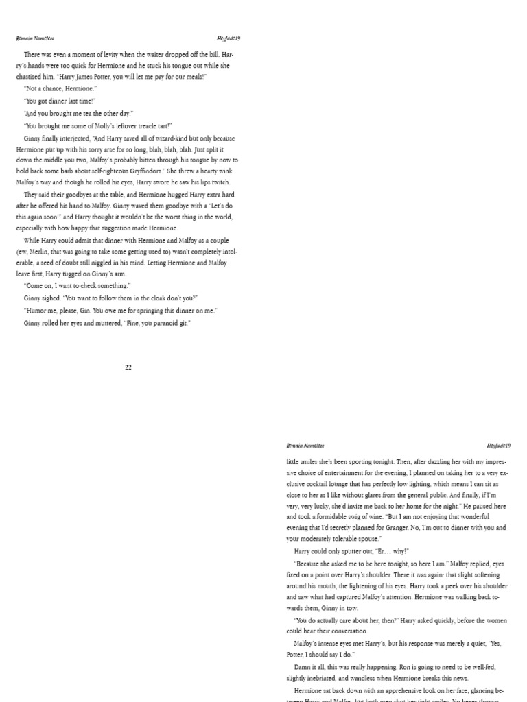 Remain Nameless Vol 2 - Signatured | Download Free PDF | Harry Potter