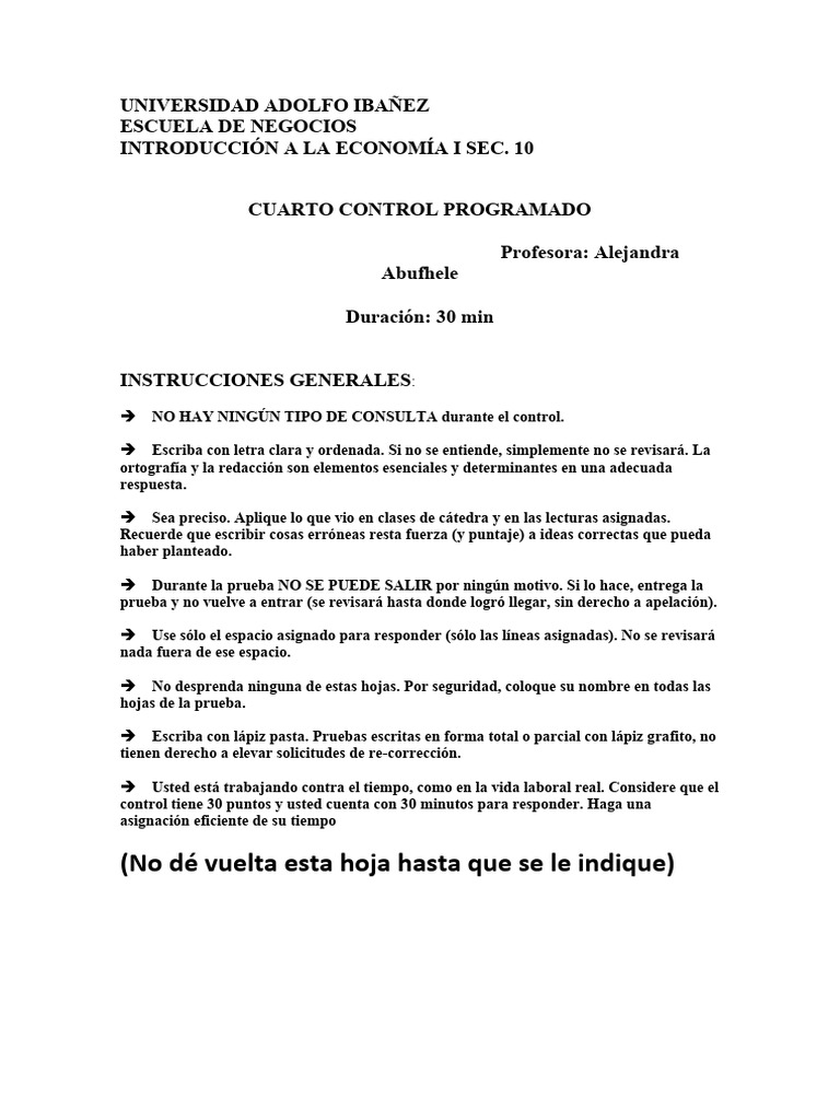 Control 4 - Pauta Sec 10-2 | PDF Control 4 - Pauta Sec 10-2 | PDF