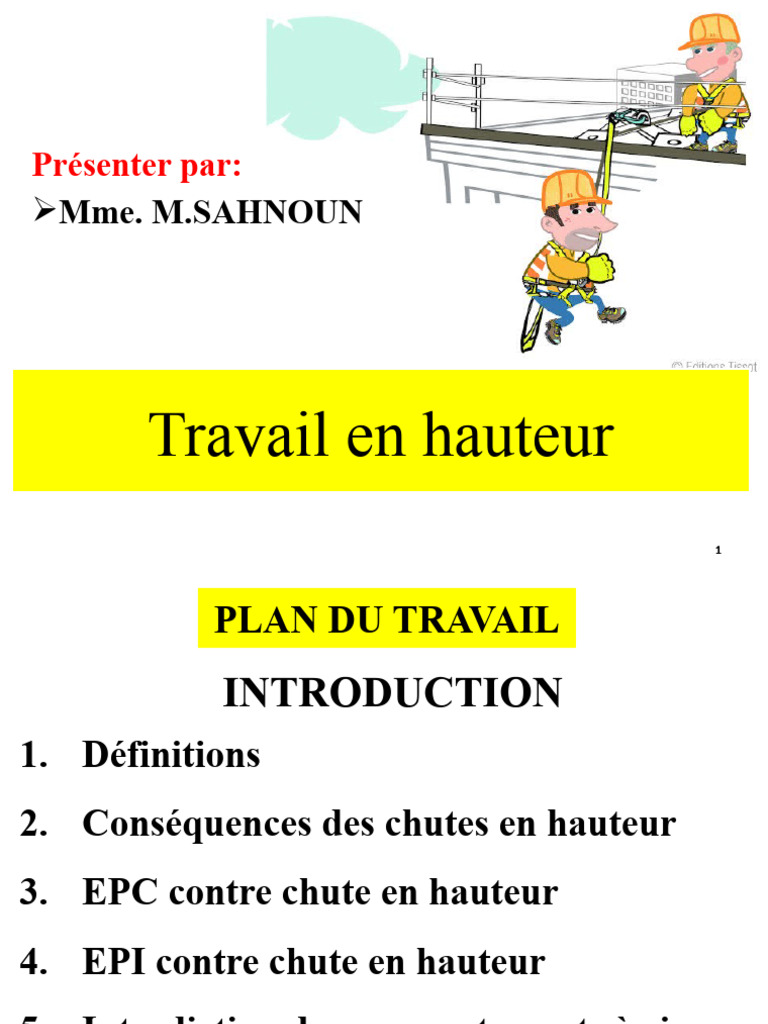 Travail en Hauteur | PDF