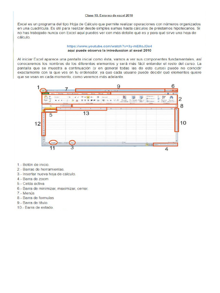 Entorno de Excel | PDF