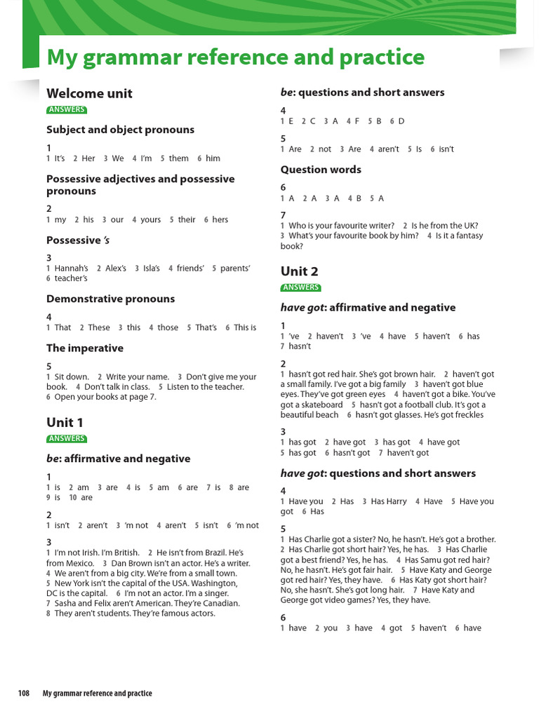 Harmonize Starter My Grammar and Practice | PDF | Language Mechanics | Linguistics
