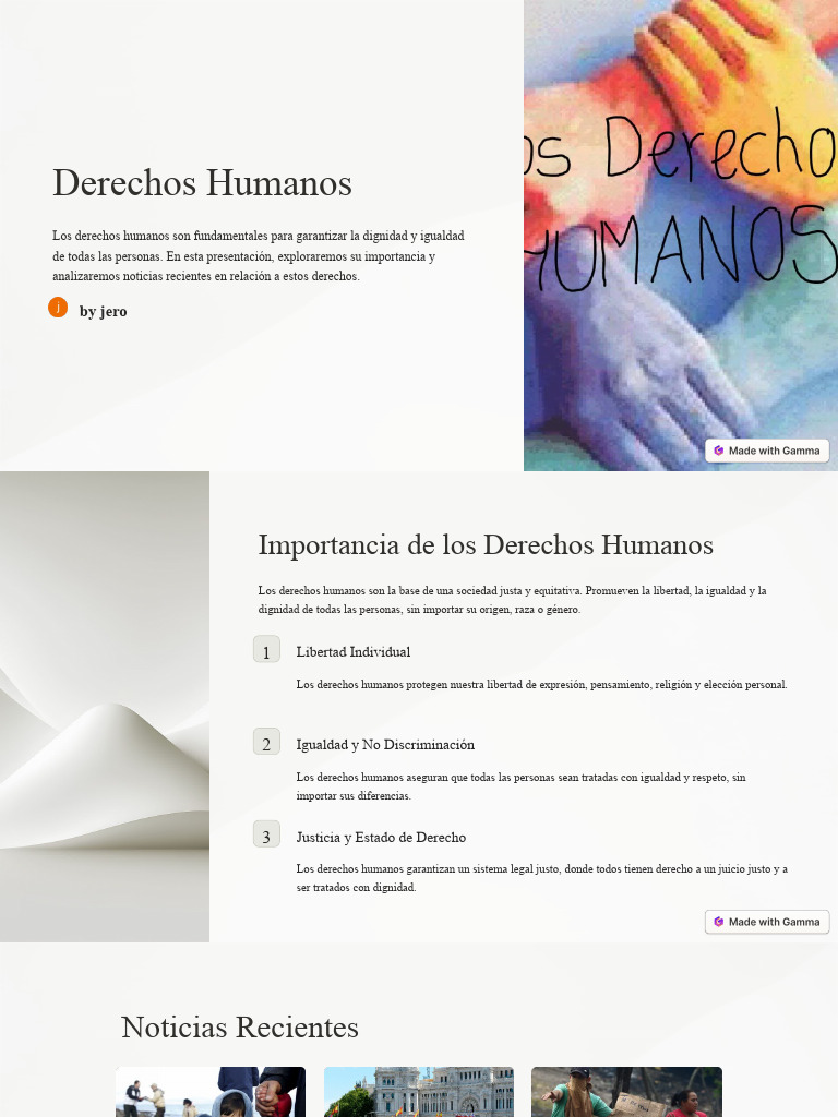 Derechos Humanos | PDF | Derechos humanos | Igualdad social