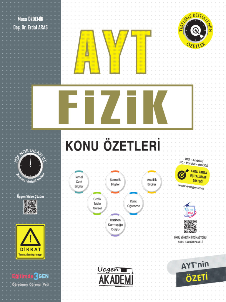 AYT FİZİK - Konu Özeti - Yükle | PDF