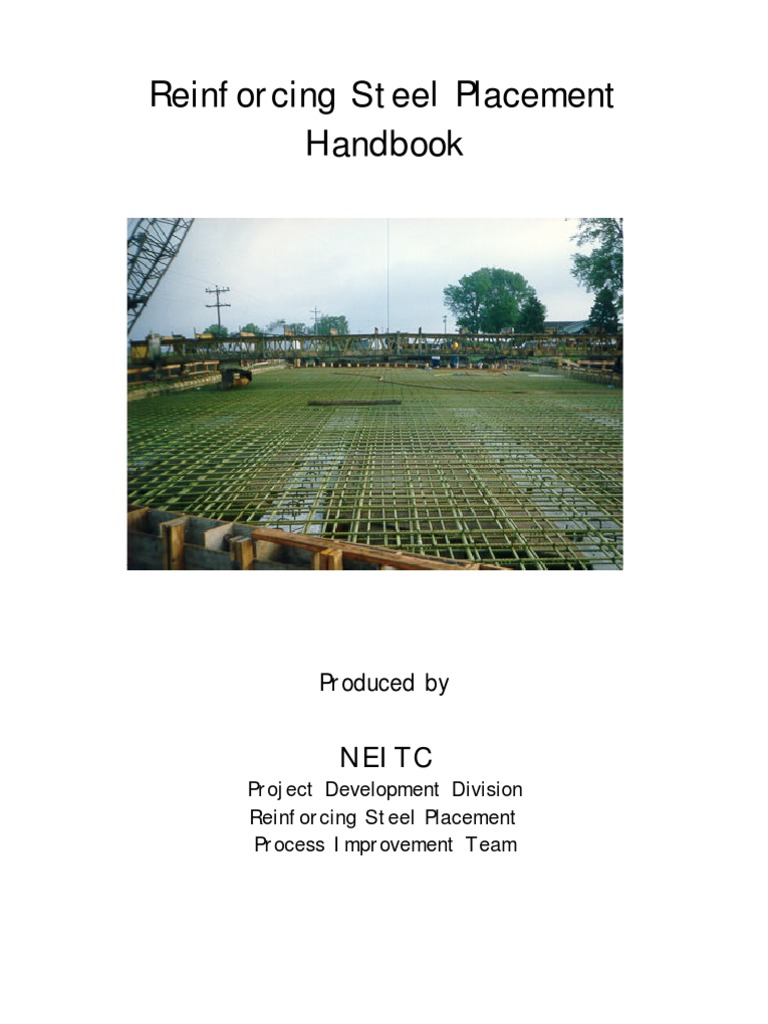Steel Placement Handbook | PDF | Concrete | Stress (Mechanics)