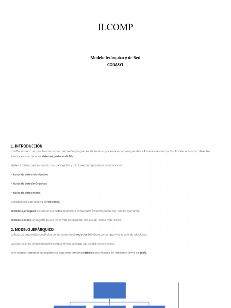 Modelo Codasyl | PDF