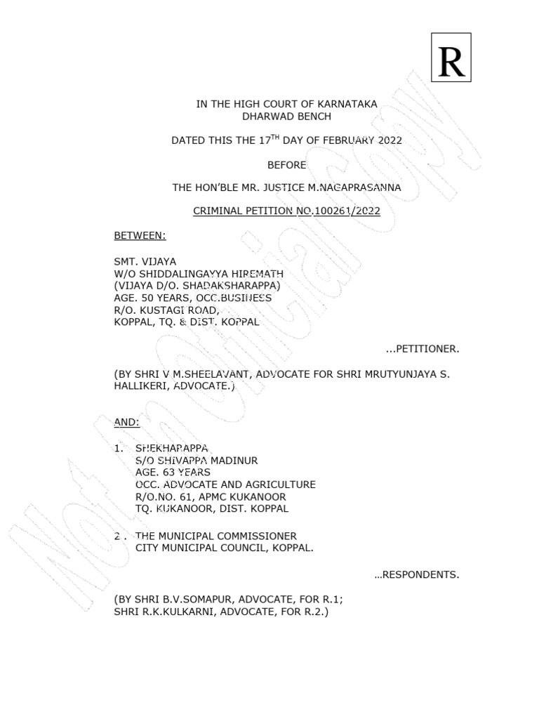 143A Judgment 138NI | PDF