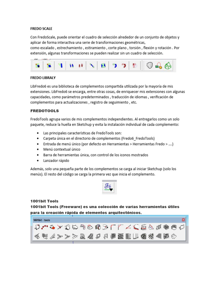 Herramientas y Plugins para SketchUp | PDF | Enchufe (informática ...