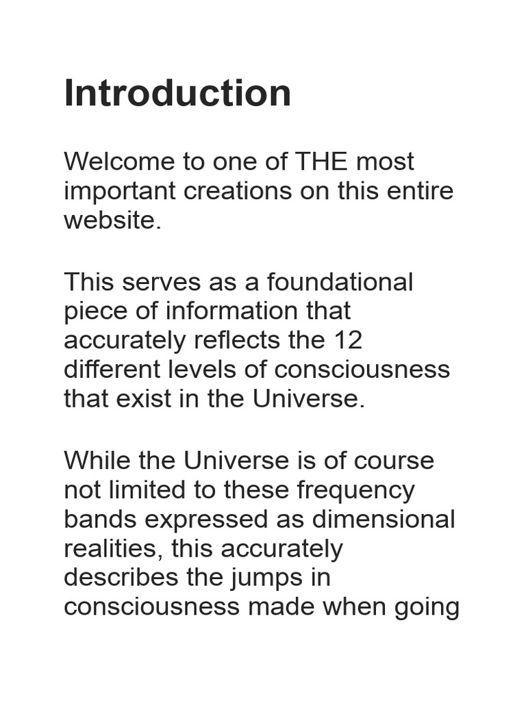 The 12 Dimensions - The Definitive Guide To The 12 | PDF | Ascended ...