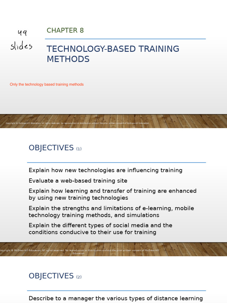 Ch8 - Technology-Based Training Methods | Download Free PDF | Augmented ...