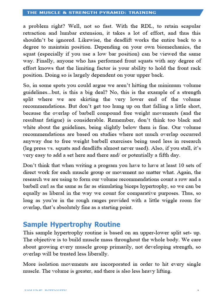 The Muscle and Strength Training Pyramid v2.0 Training by Eric Helms-4 ...