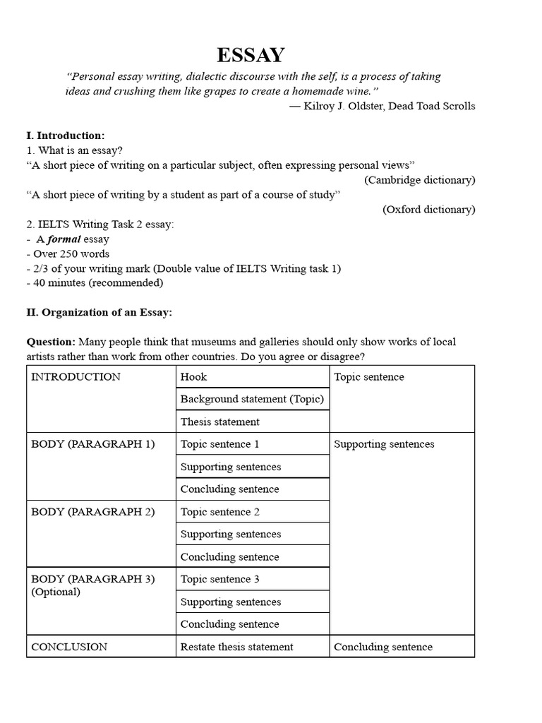 Guide to Writing Effective Essays | PDF | Essays | Linguistics