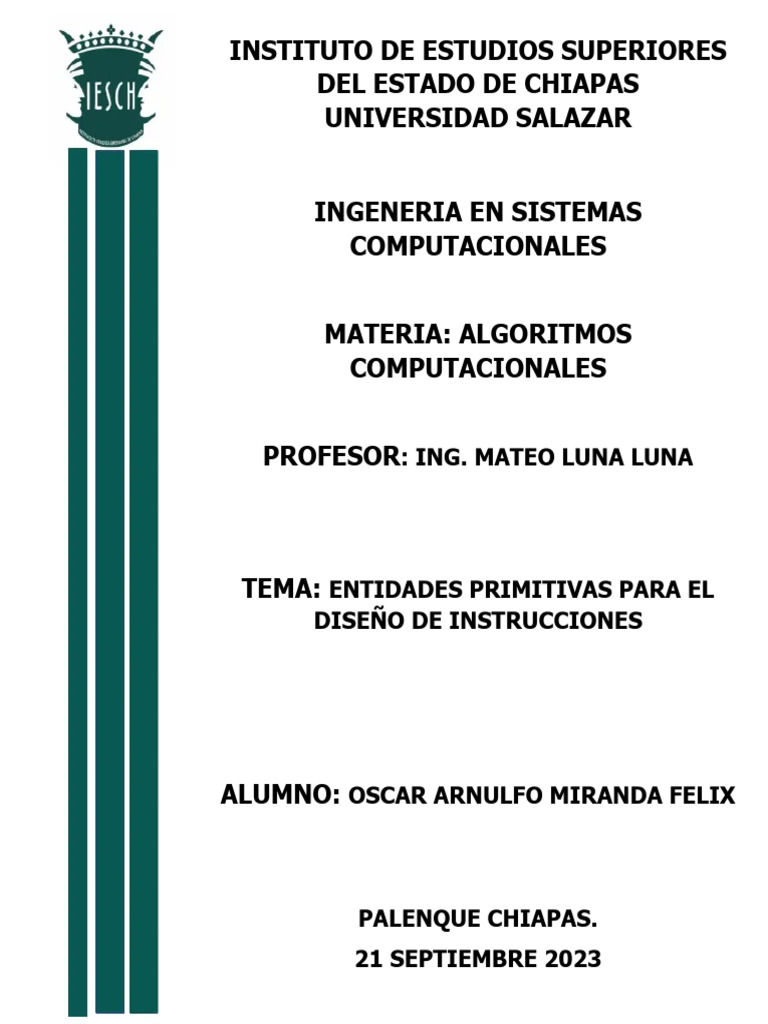 Unidad 3 Algoritmo Computacionales Pdf Variable Informática Tipo De Datos