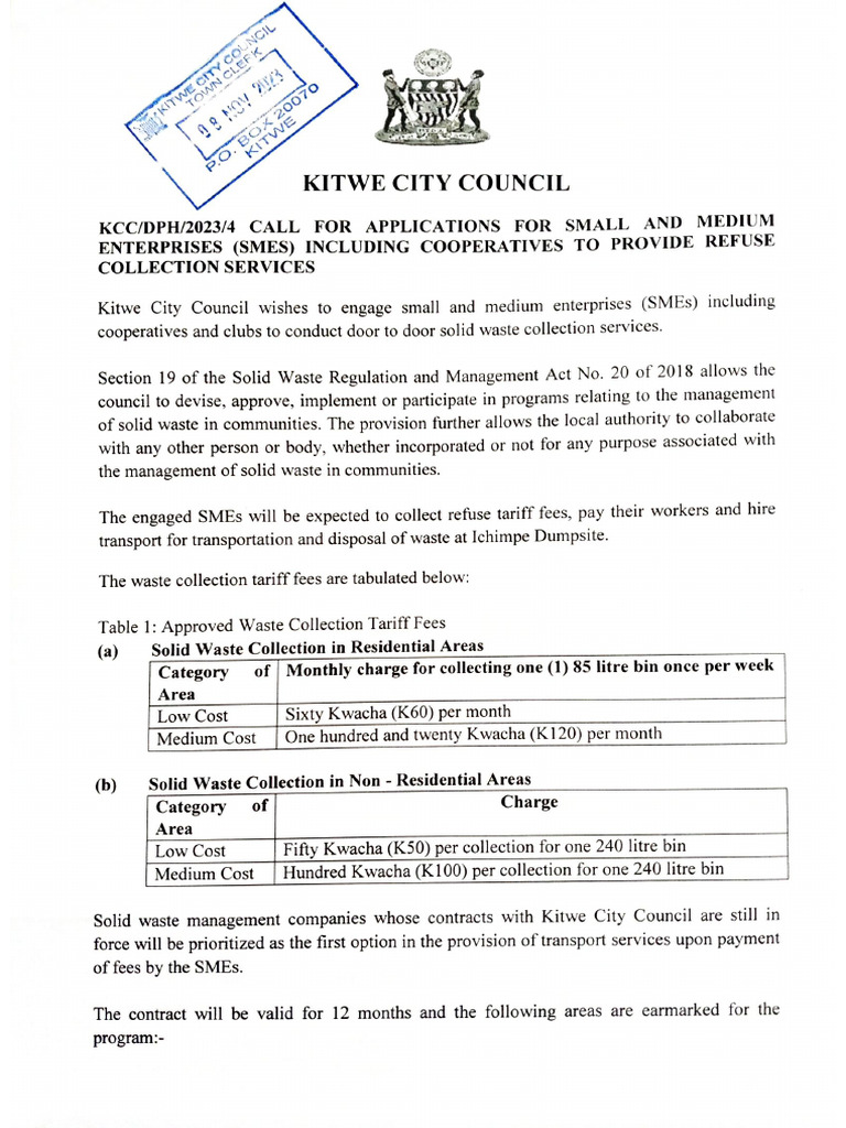 Advert For Waste Management | PDF