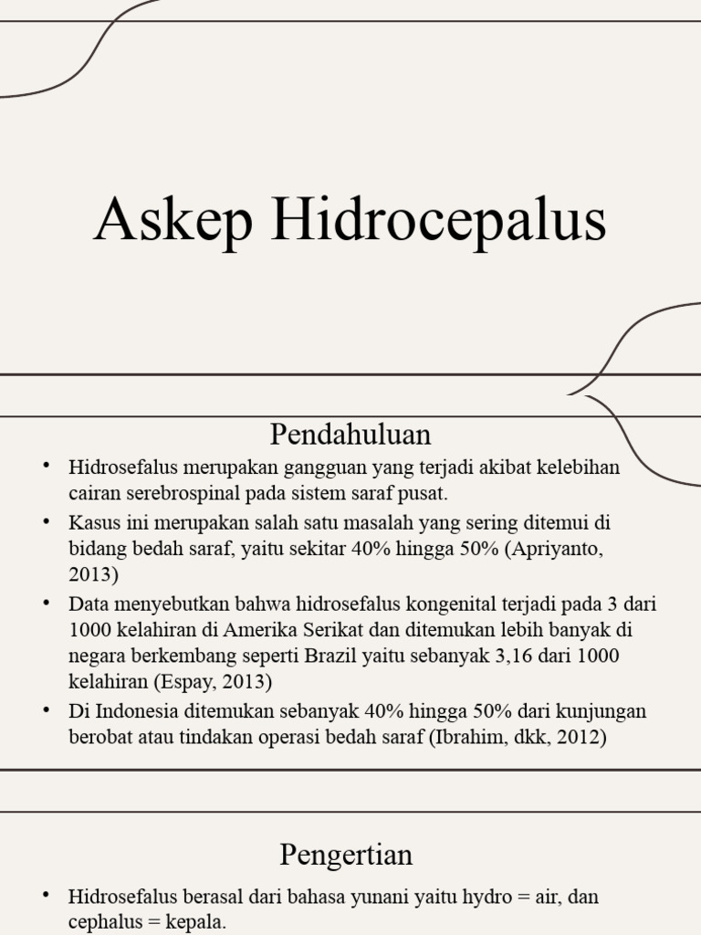 Askep Hidrocepalus | PDF | Kesehatan Holistik