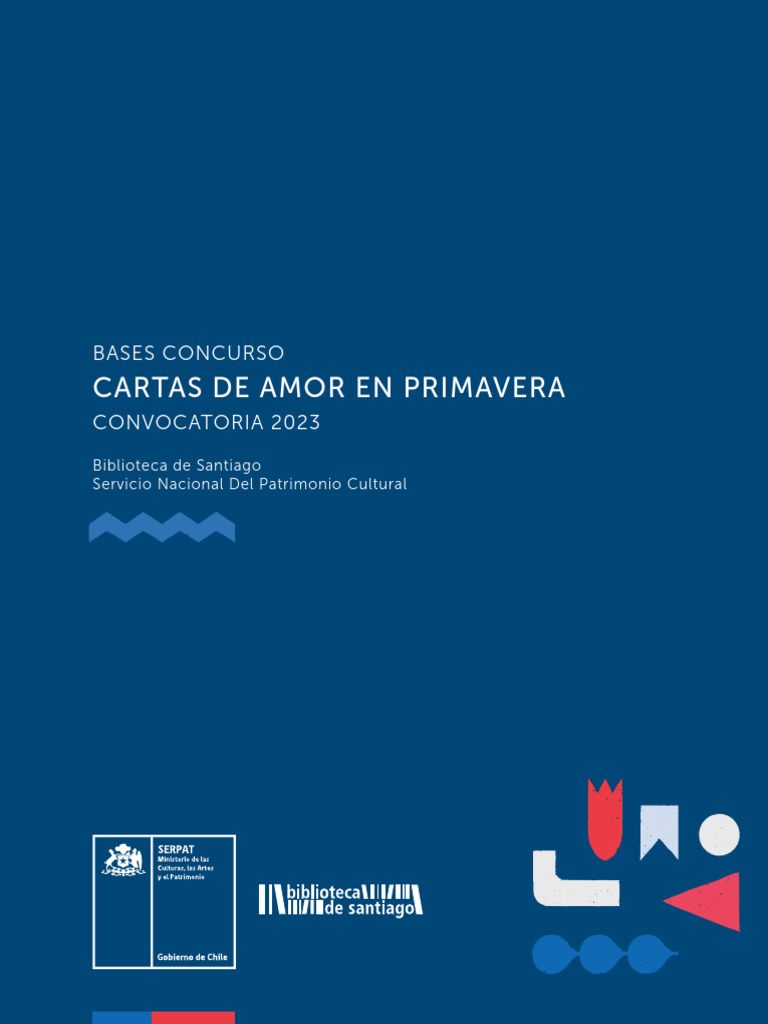 Bases - Concurso Cartas de Amor | PDF | Amor | Santiago
