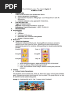 Interjection Lesson Plan | PDF | Human Communication | Linguistics