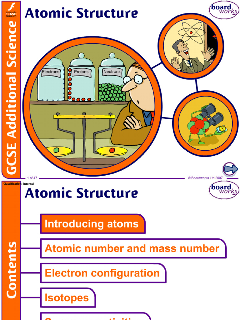 Atomic Structure v1.0 | PDF | Atoms | Proton