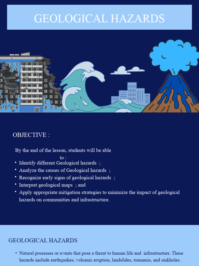 Geologic Hazards DRRR | Download Free PDF | Volcano | Earthquakes