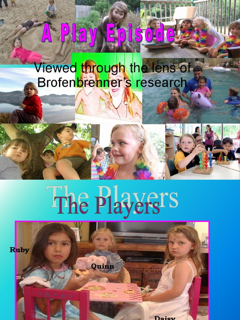 Viewed Through The Lens of Brofenbrenner S Research | PDF | Play ...