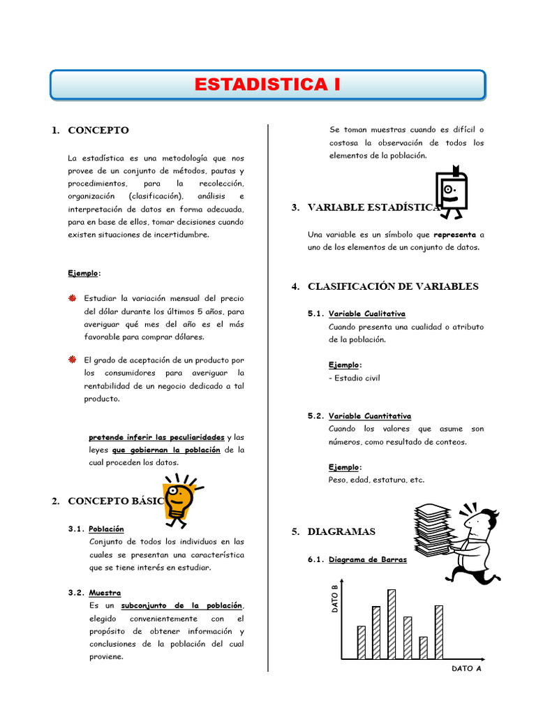 ESTADISTICA 1 | PDF | Estadísticas | Datos
