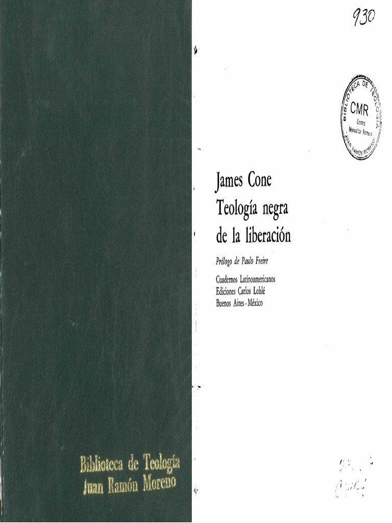 Teologia Negra de La Liberacion - James Cone | PDF