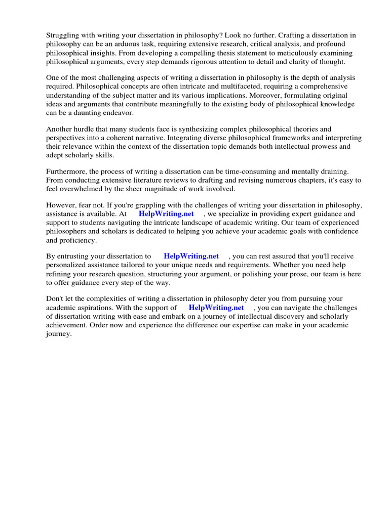 Introduction Dissertation Philosophie Exemple | PDF | Thesis | Critical ...